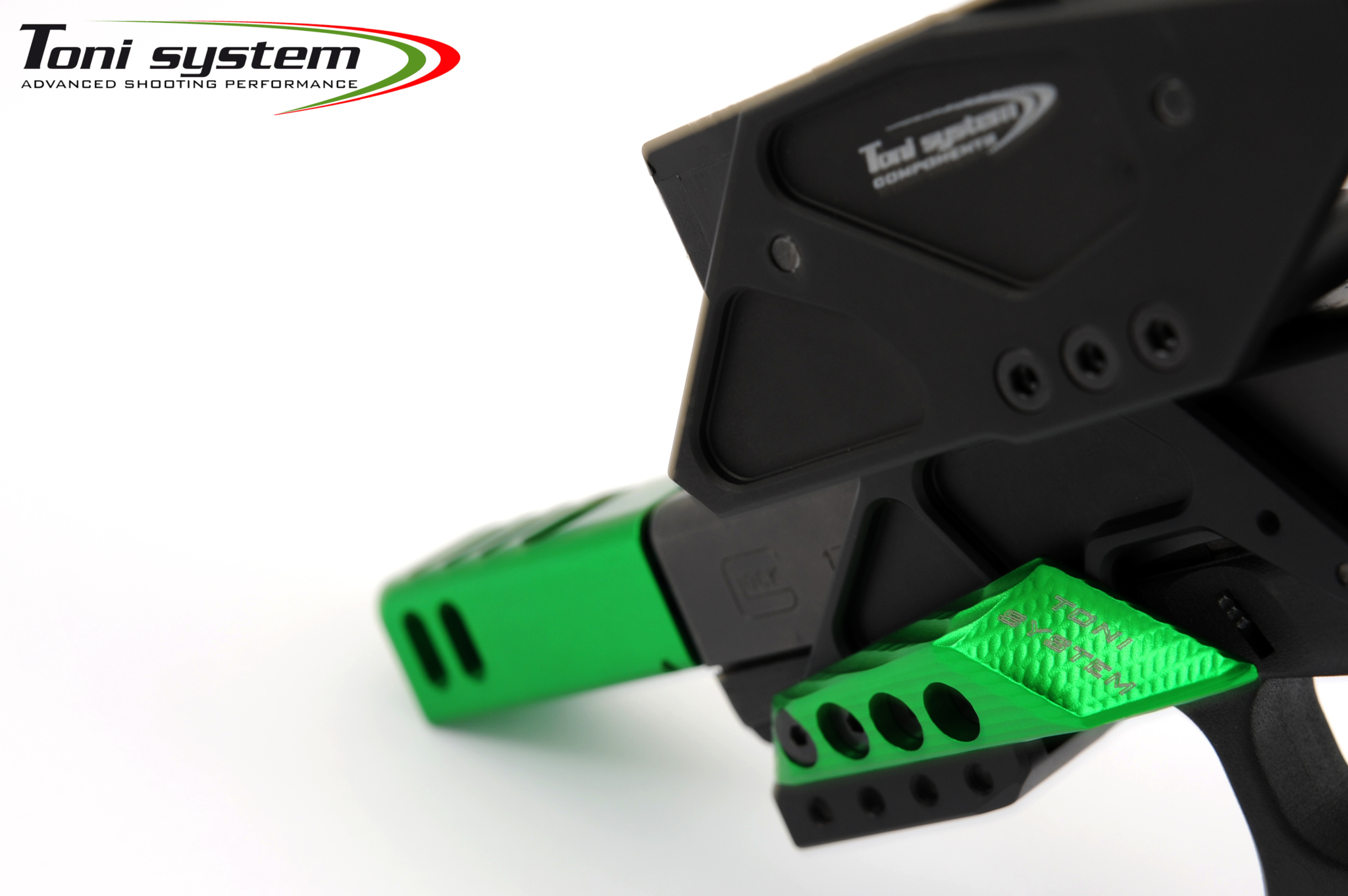 Toni System Pistol Glock Fäste inverted connection C-MORE - IPSCBUTIKEN